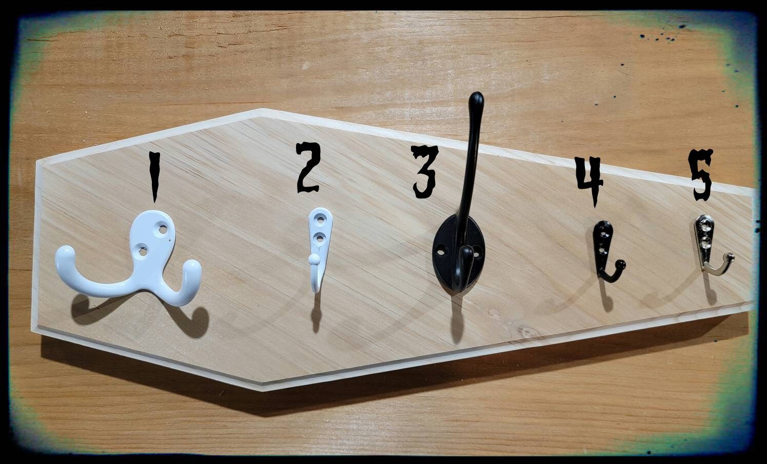 10 Inch Coffin Key Rack - Etsy