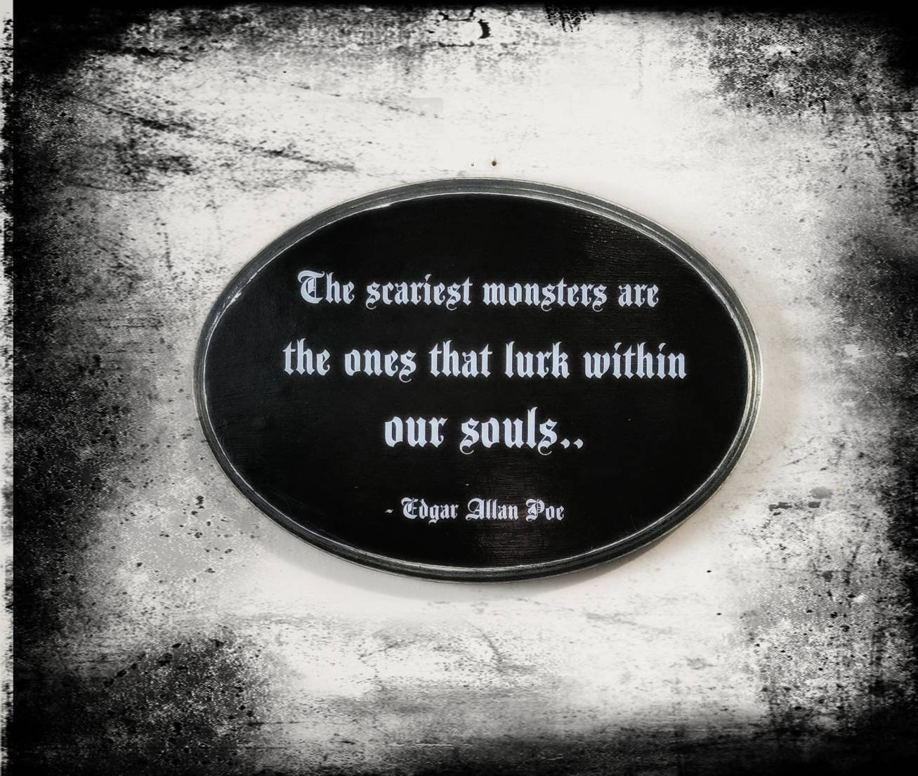 Scariest Monsters Wall Plaque - Etsy