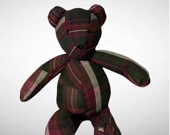 Bur Bearry Memory Bear - Etsy