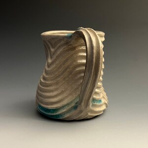 Wave Washed Sand Patterned Coffee or Tea Pottery Mug - Etsy