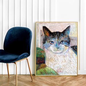 Cat Poster - Etsy