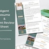 Realtor Bio Flyer Template | Real Estate Agent Introduction Sheet ...