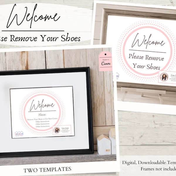 Remove Shoes Sign - Etsy