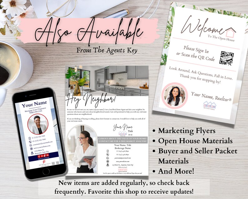 Real Estate Closing Timeline, Contact Information Sheet, Marketing for ...