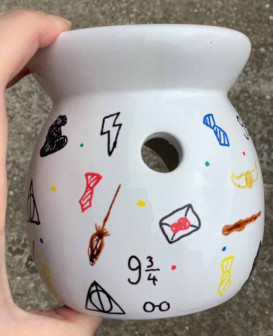 Harry Potter Clipart Style Wax Burner - Etsy UK