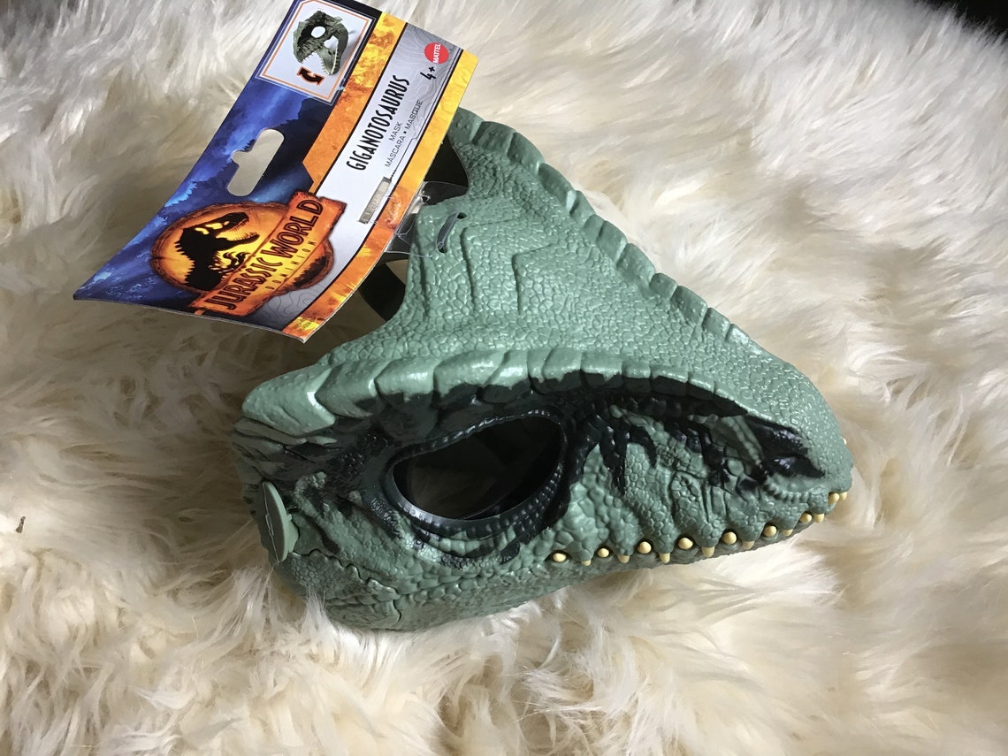 Giga Mask Dino Raptor Mask Giganotosuarus Mask Dinosaur - Etsy
