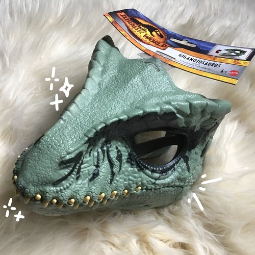 Giga Mask Dino Raptor Mask Giganotosuarus Mask Dinosaur - Etsy