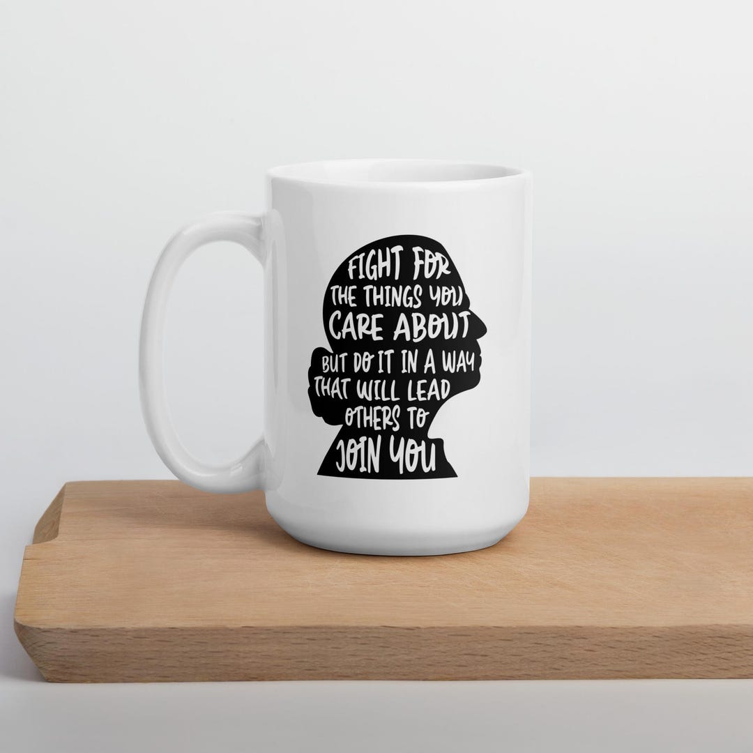 RBG Mug, Ruth Bader Ginsberg Mug, RBG Quote, Feminist Mug, Feminist ...