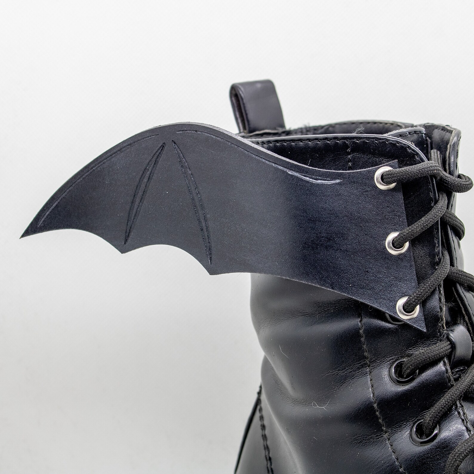 Boot Bat Wings, Shoe Wings, Skate Wings, Roller Skate Wings, Black Bat ...