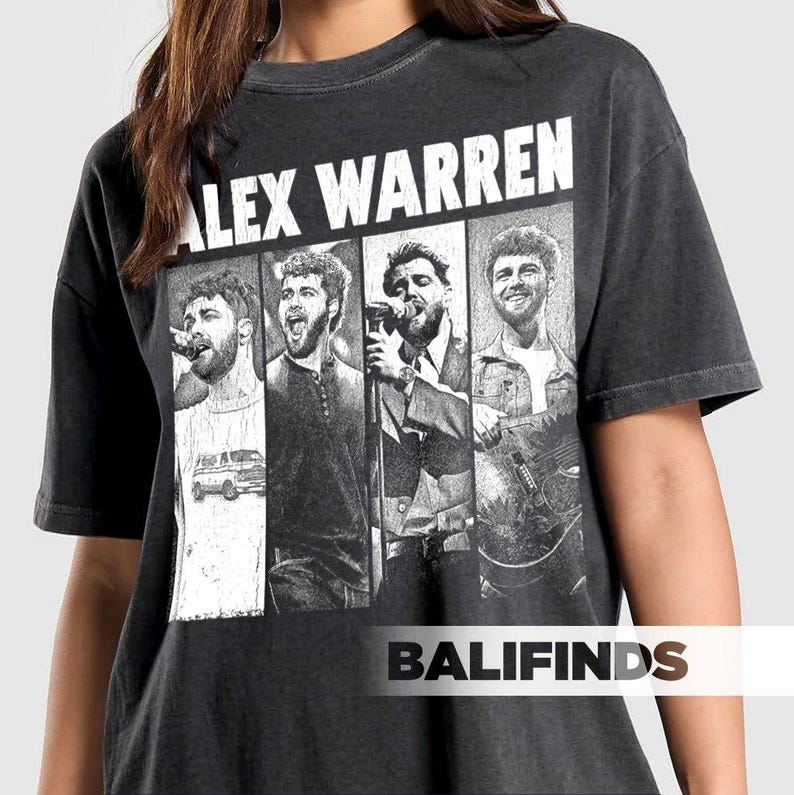 Alex Warren Tour 2025 Vintage Shirt ID - Etsy