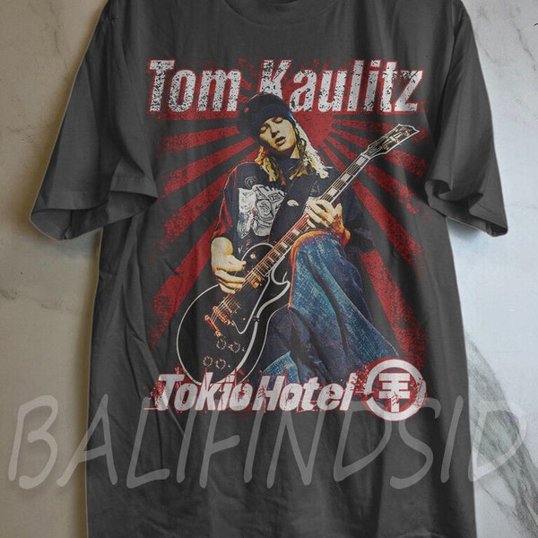 Tshirt Tom Kaulitz - Etsy