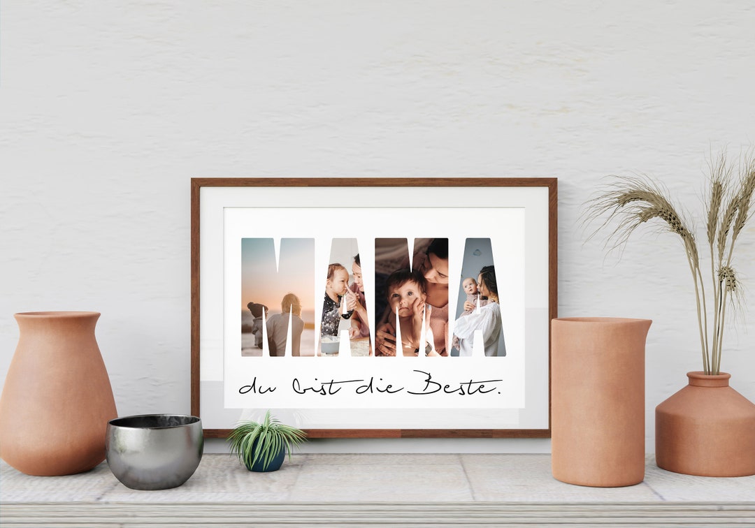 Mama | Muttertag | Geschenk | Poster | personalisieren | individuell ...