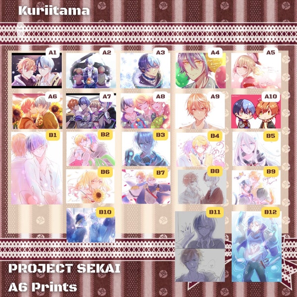 Project Sekai Poster - Etsy