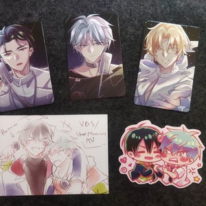 Alien Stage Photocards and Big Stickers Fanmerch by Kuriitama - Etsy