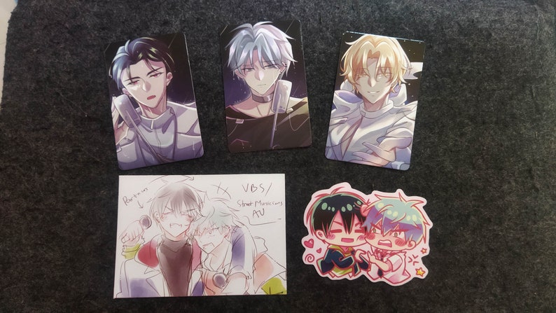 Alien Stage Photocards and Big Stickers Fanmerch by Kuriitama - Etsy