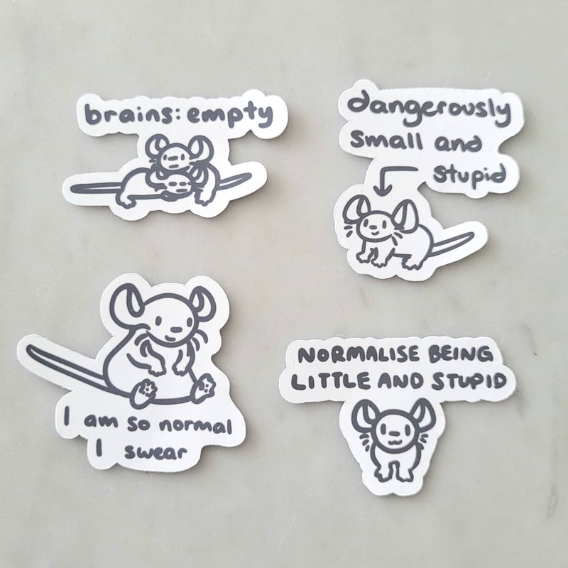Rat Stickers - Etsy