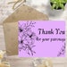 Thank You for Your Patronage Card, Greeting Card, Editable Card, Thank ...