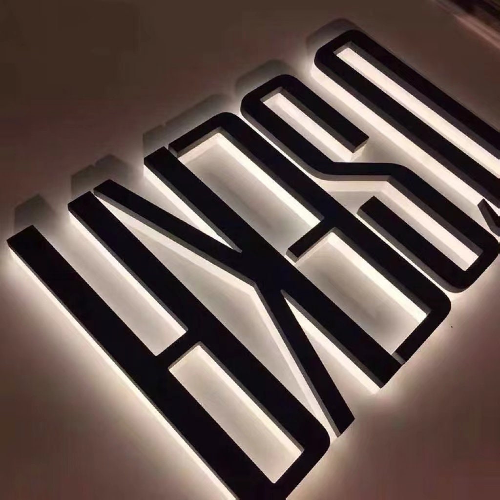 Custom Logo Sign-custom Lightbox-backlit Logo Sign Frontlit - Etsy