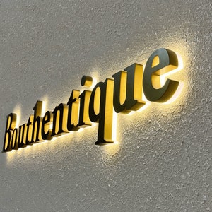 Custom Business Sign | 3d Backlit Sign | Metal Backlit Signs | Custom ...