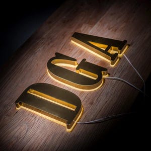 Custom Backlit Sign | Backlit Logo Sign | Custom Business Sign | LED ...