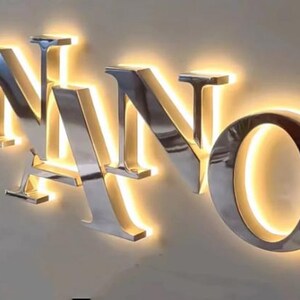 Custom Backlit Sign | Backlit Logo Sign | Custom Business Sign | LED ...