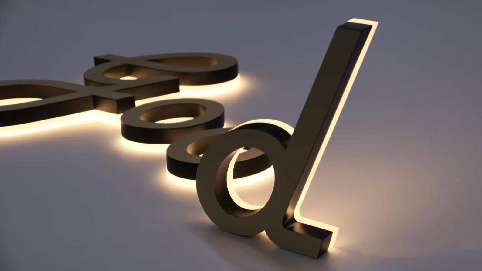 Custom Backlit Sign | Backlit Logo Sign | Custom Business Sign | LED ...