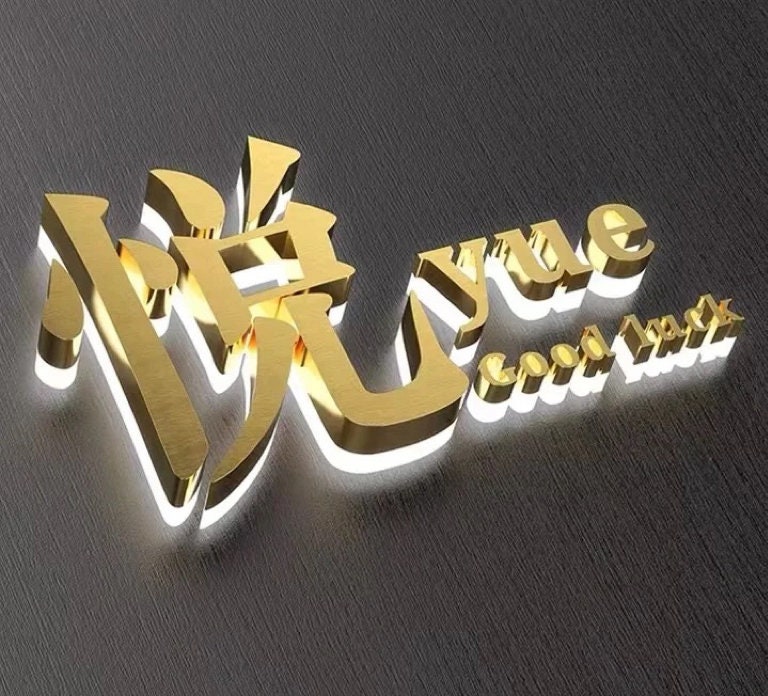 Custom Logo Sign-custom Lightbox-backlit Logo Sign Frontlit - Etsy