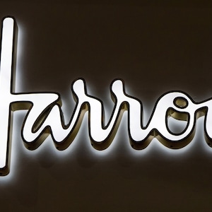 3D Backlit Sign | Custom Metal Backlit Sign | 3D Logo Sign | Office ...