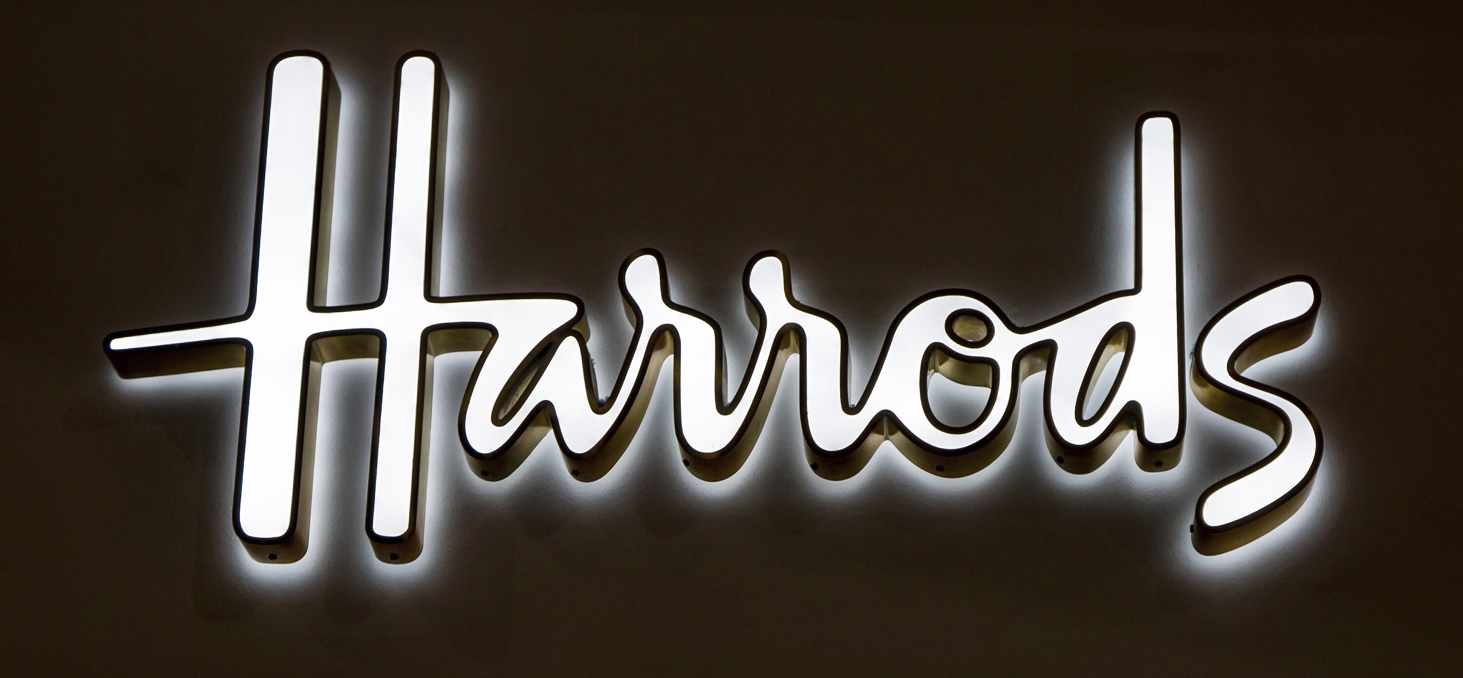 3D Backlit Sign Custom Metal Backlit Sign 3D Logo Sign Office Wall Sign ...