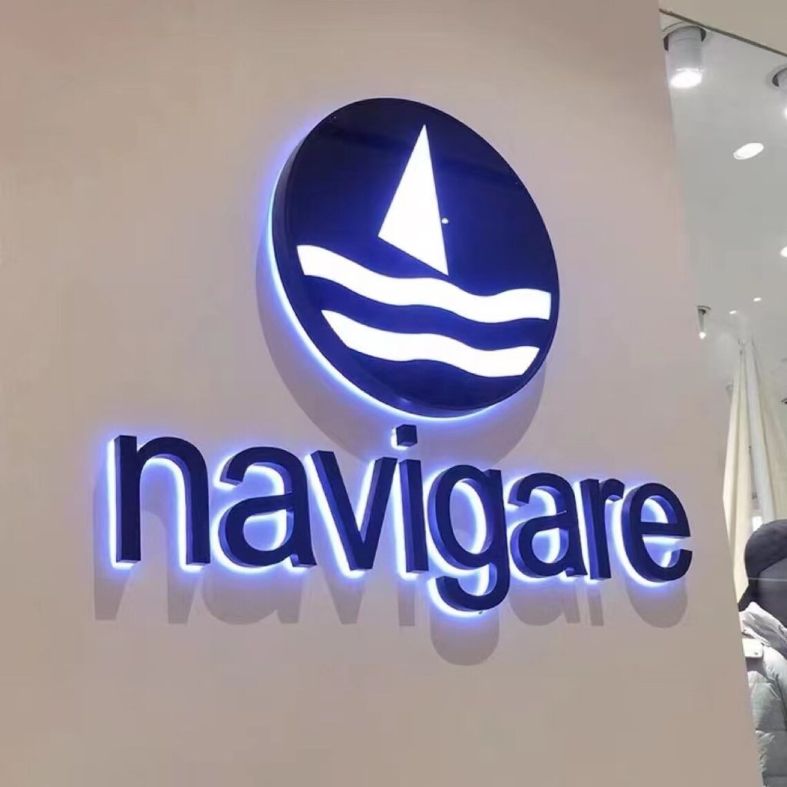 Custom Logo Sign-backlit Logo Sign Signage for Business - Etsy