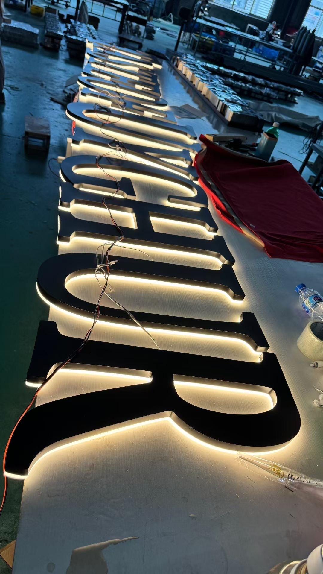 Custom Backlit Sign | Backlit Logo Sign | Custom Business Sign | LED ...