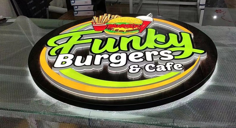 Custom Business Sign | 3d Backlit Sign | Metal Backlit Signs | Custom ...