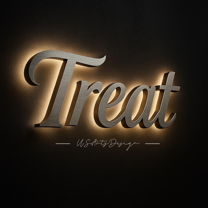 Backlit Wood Sign - Etsy