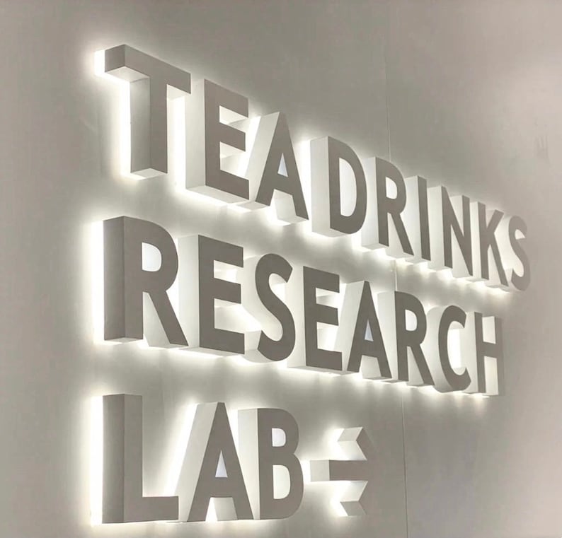 Custom Business Sign | 3d Backlit Sign | Metal Backlit Signs | Custom ...