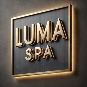 Custom 3D Backlit Sign | 3D Metal Business Sign | Metal LED Sign ...