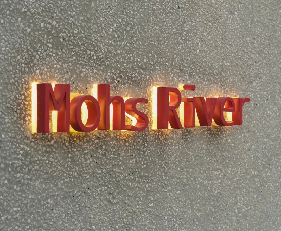 Custom 3D Backlit Sign | 3D Metal Business Sign | Metal LED Sign ...