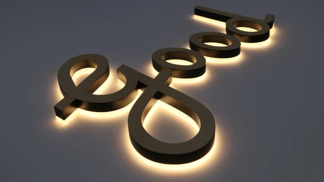 Custom Backlit Sign | Backlit Logo Sign | Custom Business Sign | LED ...