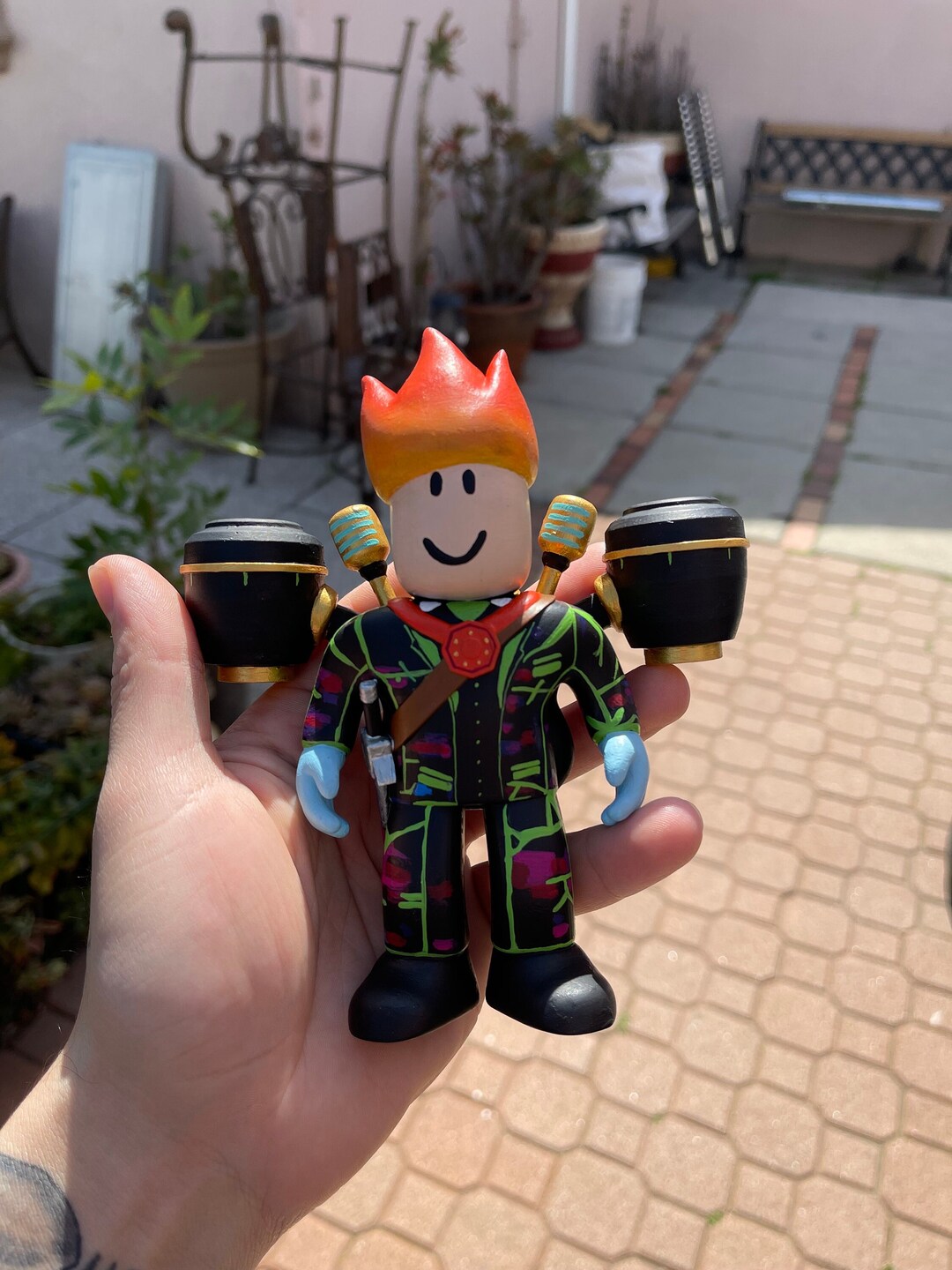 Custom Roblox Figure message to Order - Etsy