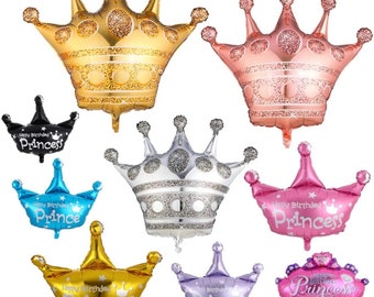 Crown Foil Balloons - Etsy