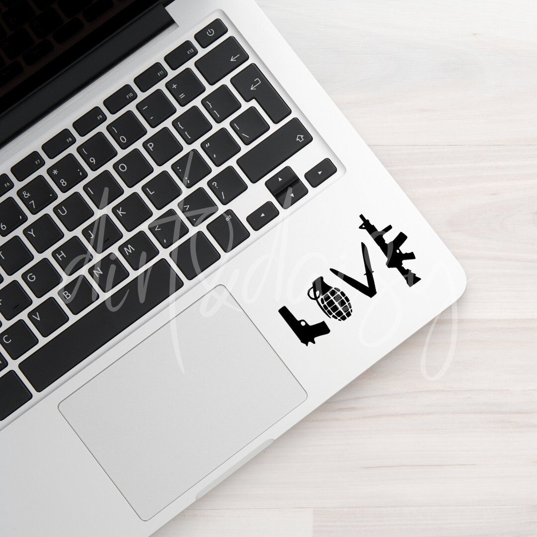 Gun Decal, Gun Sticker, Love Guns Decal, Love Decal, Pro Gun Decal, Pro ...