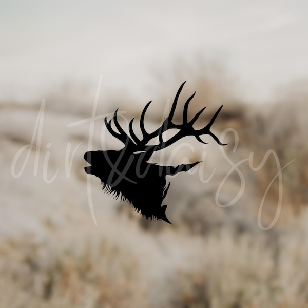 Elk Decal - Etsy