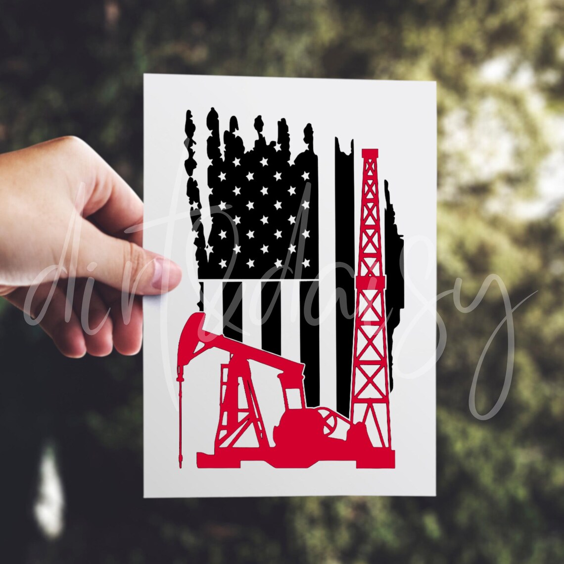 Oilfield Decal, Oil Rig Decal, Oilfield Stickers, Gifts for Men, Truck ...