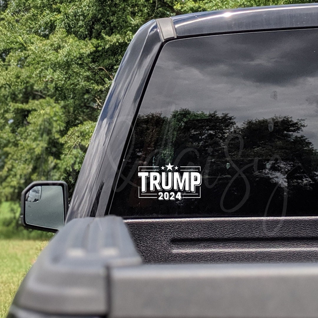 Trump 2024 Decal, Trump Sticker, Pro Trump Decal, Vinyl Decals, Trump ...