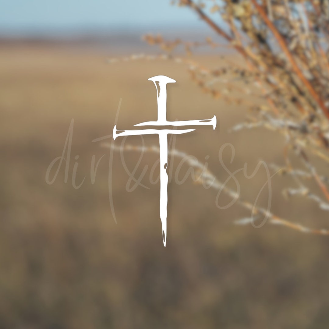 Cross Decal, Gifts for Men, Truck Decals, Stickers, Vinyls Decals, Cool ...