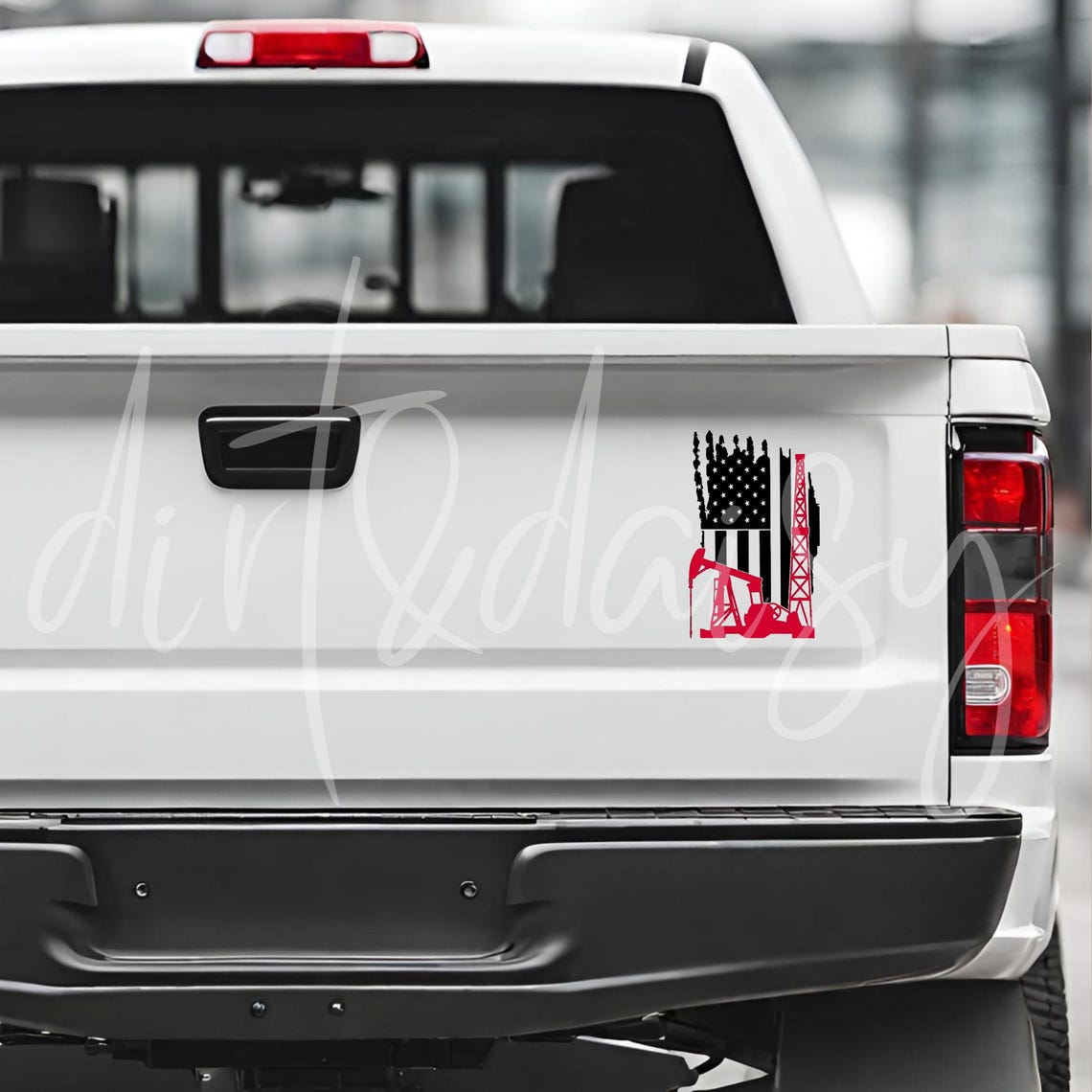 Oilfield Decal, Oil Rig Decal, Oilfield Stickers, Gifts for Men, Truck ...