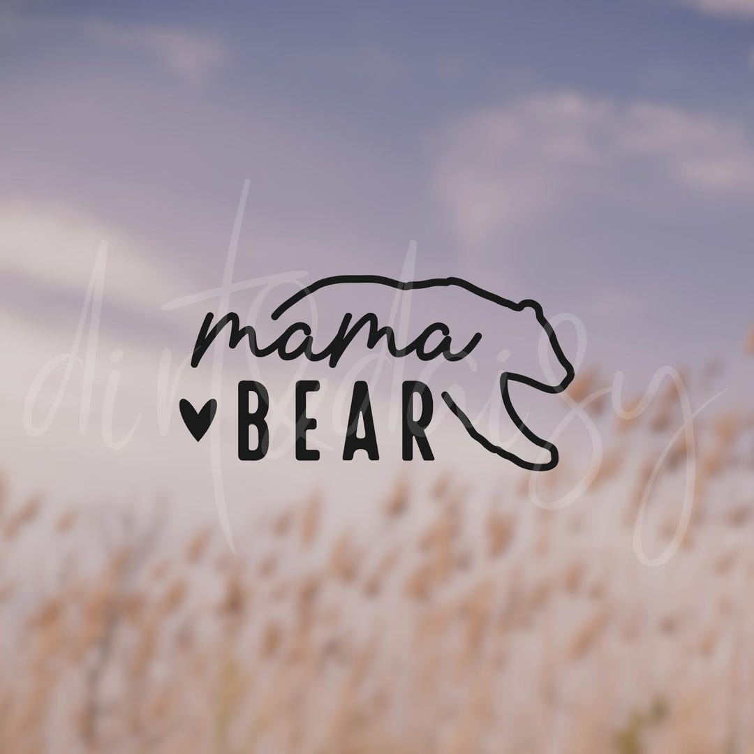 Mama Bear Decal, Mom Stickers, Mom Decals, Cute Mom Stickers, Gifts for ...