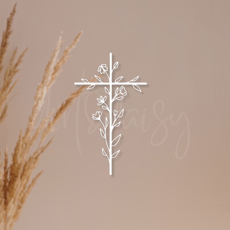 Cross Decal - Etsy