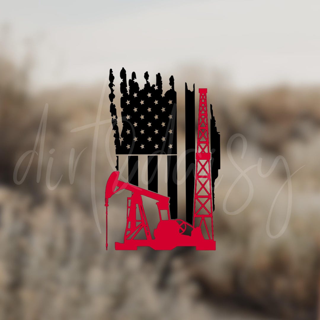 Oilfield Decal, Oil Rig Decal, Oilfield Stickers, Gifts for Men, Truck ...