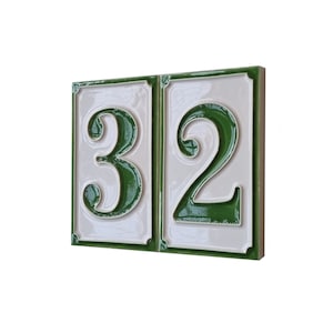 Ceramic House Number - Etsy