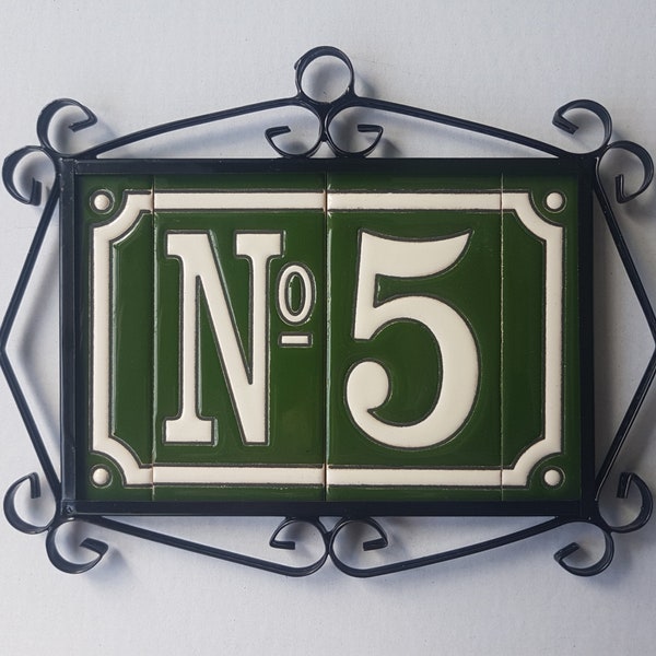 French House Numbers - Etsy